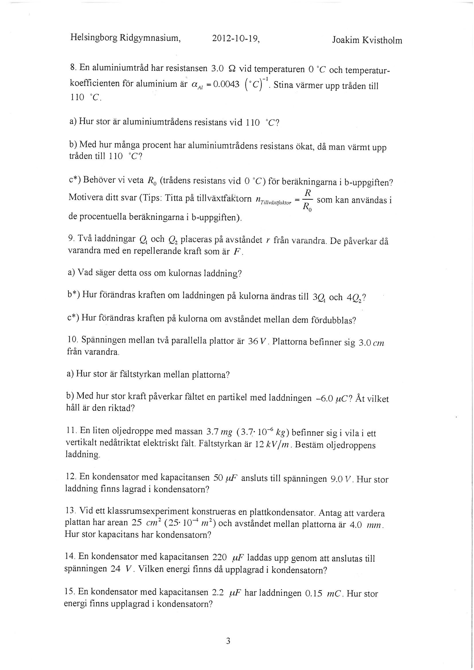 Exercises | Kristians Kunskapsbank